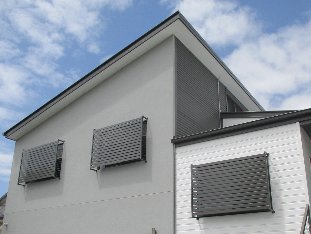 Aluminium Window Privacy Screens | Eco Sustainable House