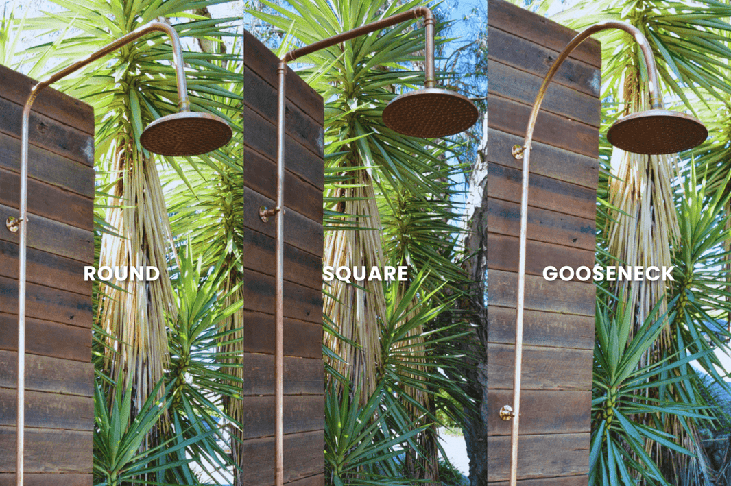 Burleigh Outdoor Copper Shower Kit | 250mm Copper Head