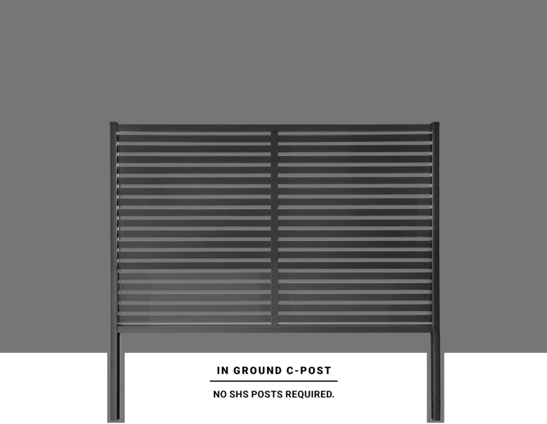 Slat Privacy Screens | Colorbond Aluminium Panels