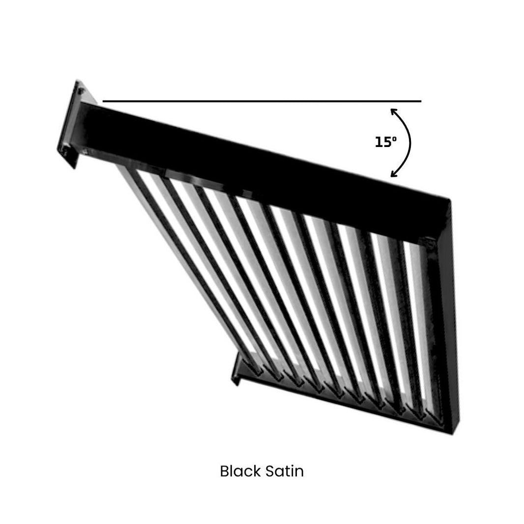 Louvre Slat Awnings | Aluminium Window Hoods | DIY