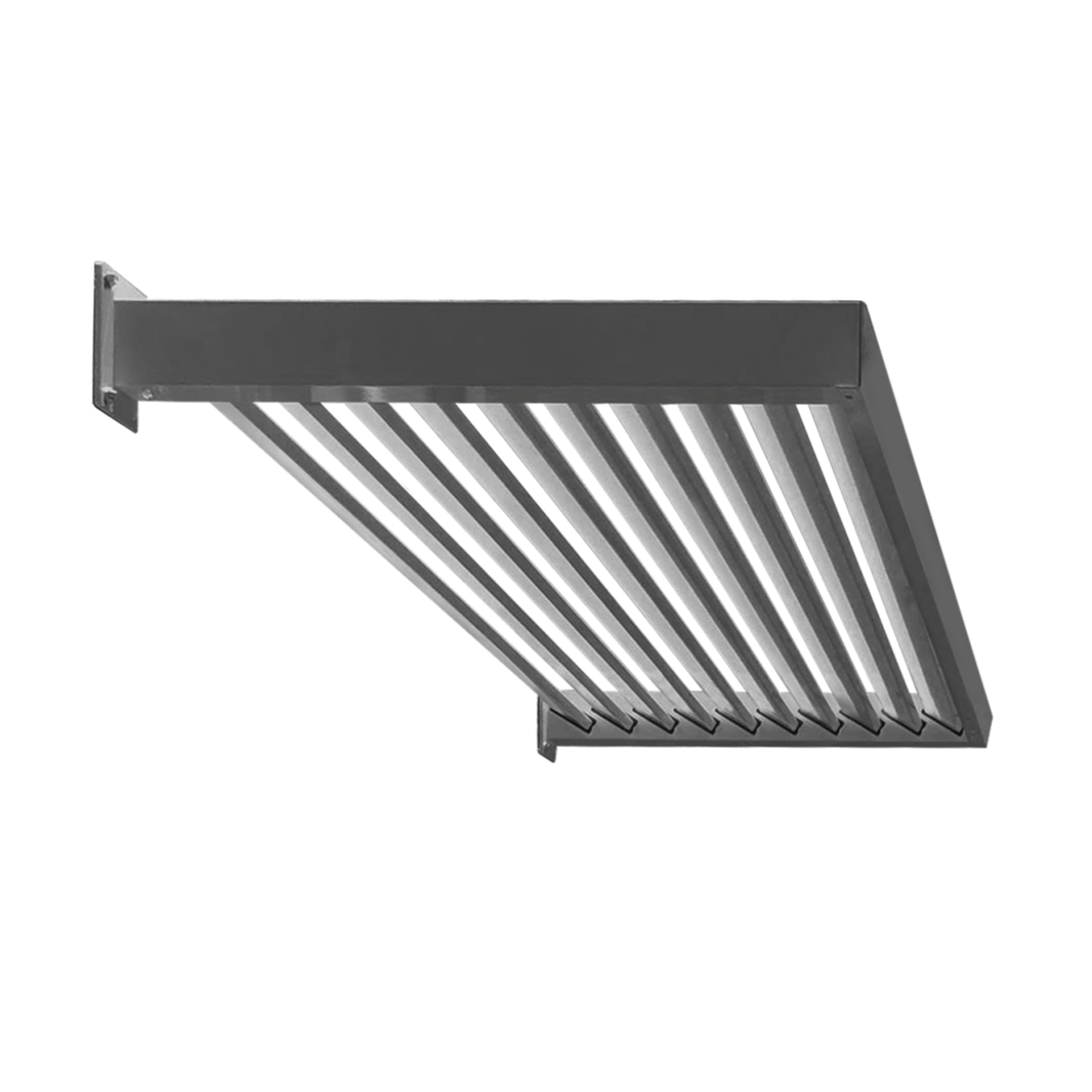 Louvre Slat Awnings | Aluminium Window Hoods | DIY