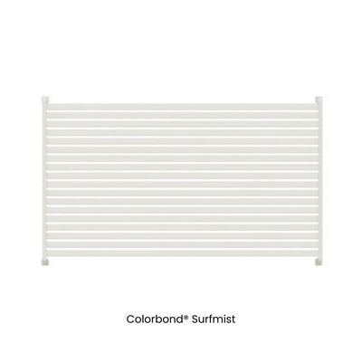 Slat Privacy Screens | Colorbond Aluminium Panels