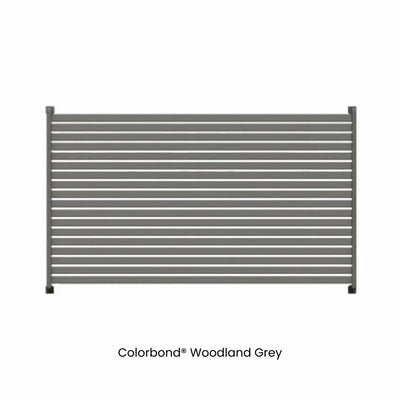 Slat Privacy Screens | Colorbond Aluminium Panels