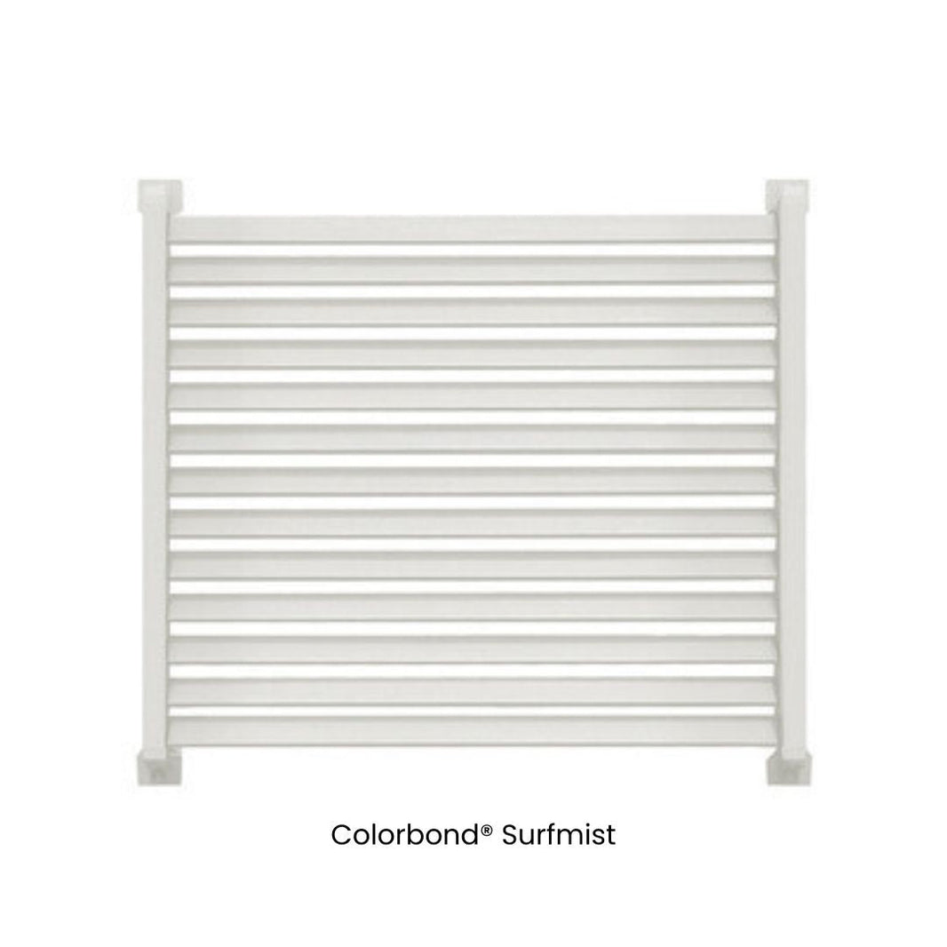 Window Privacy Screen | Louvre Style | DIY