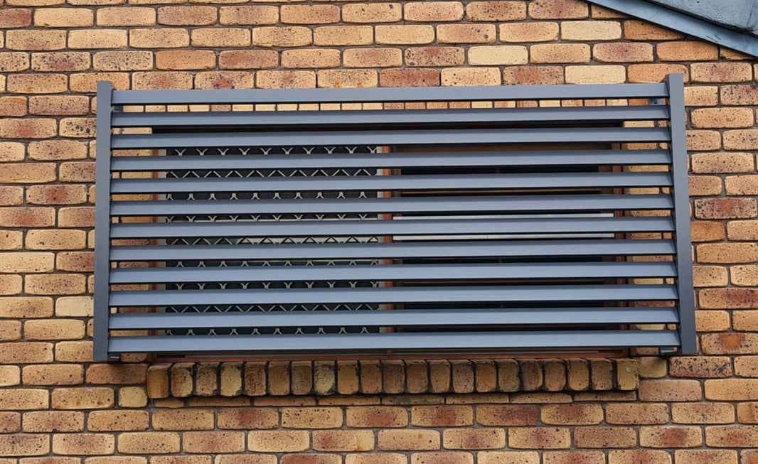 Window Privacy Screen | Louvre Style | DIY