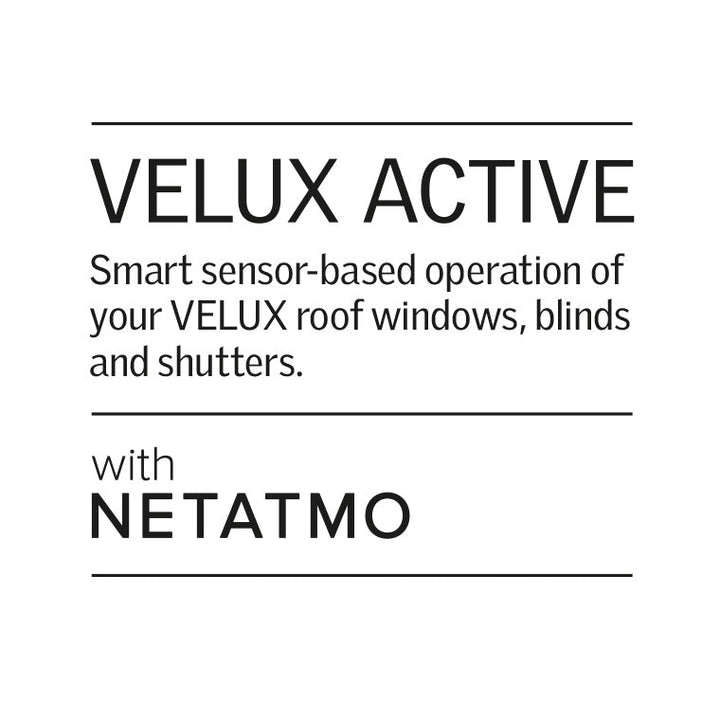 VELUX ACTIVE | Indoor Climate Sensors | Skylight Automation